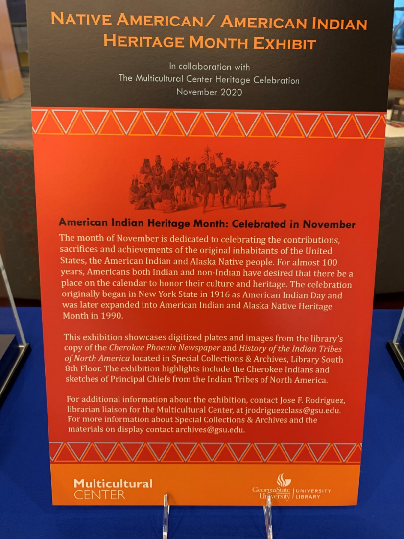 National Native American Heritage Month – University Library News