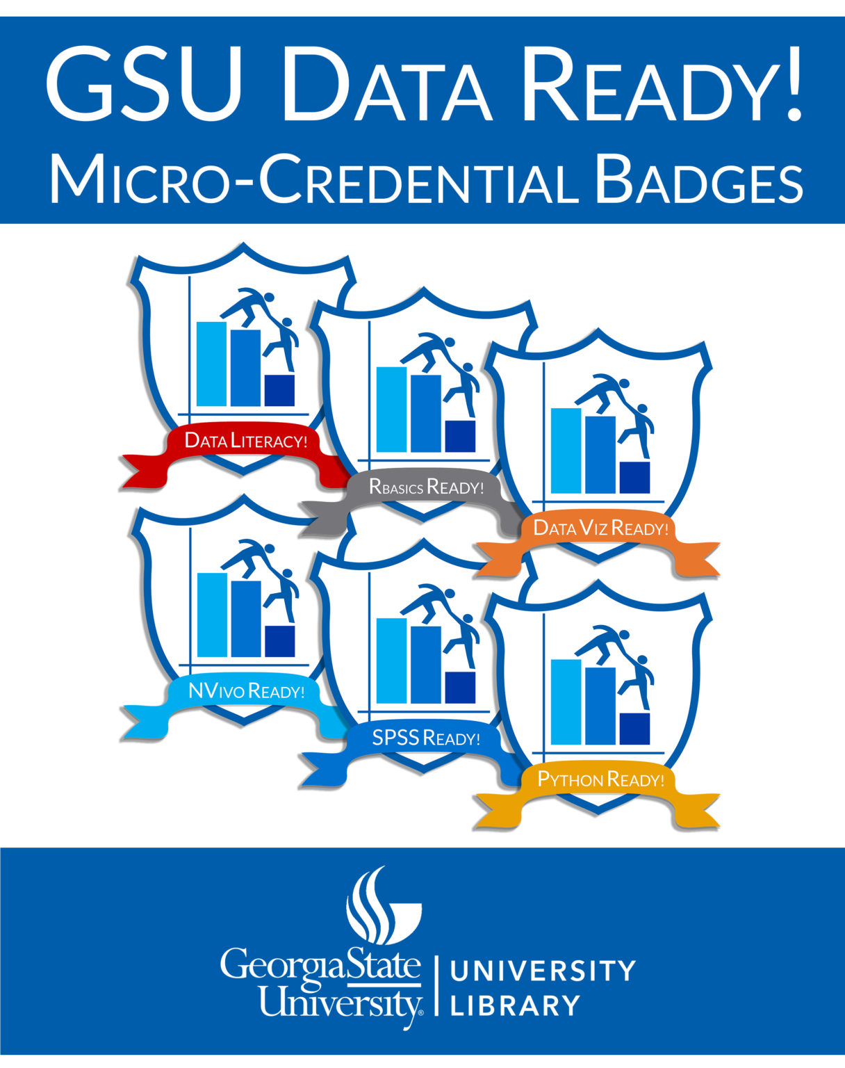 NEW – GSU Data Ready! Micro-Credential Badges – University Library News